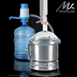 Distilator apa automat AquaSel 6 – debit 6 L/h, conductivitate 3 µS/cm ...
